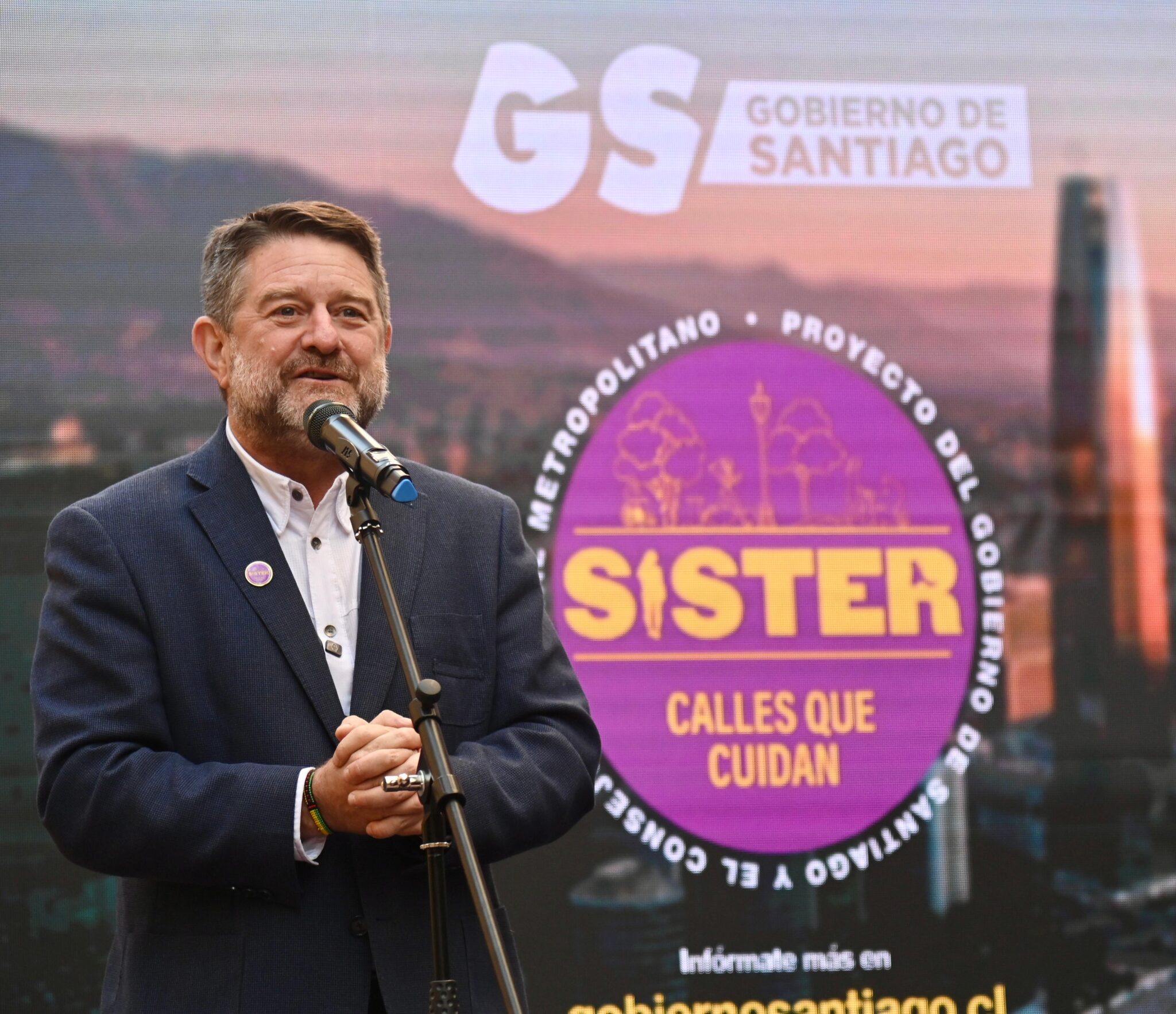 Gobierno de Santiago lanza proyecto “SISTER, calles que cuidan” que ...